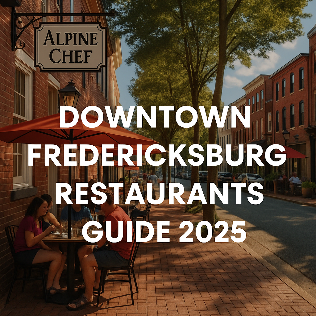 Downtown Fredericksburg Restaurants: New, Upcoming & Classic Favorites ...